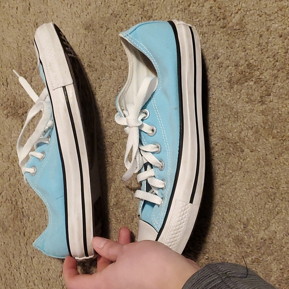 Converse | Shoes | Sky Blue Converse Shoes Womens Size 8 | Poshmark